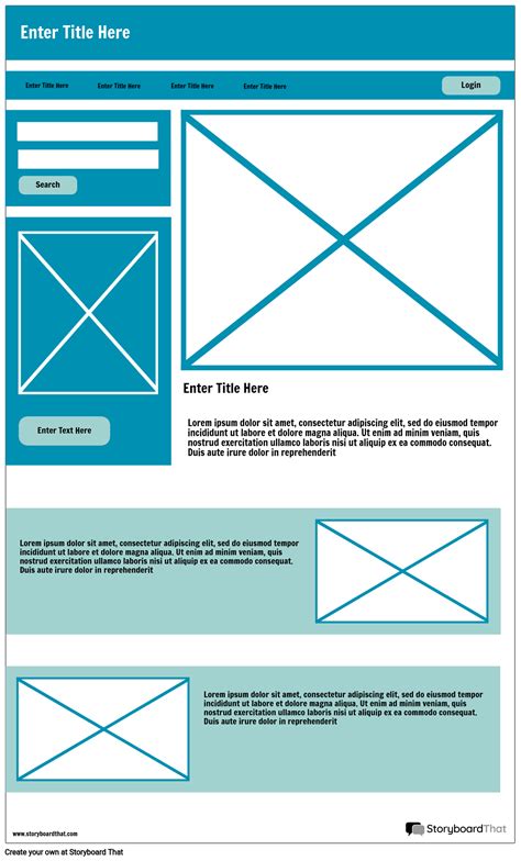 Wireframe Free Template Printable Templates Your Go To Resource For