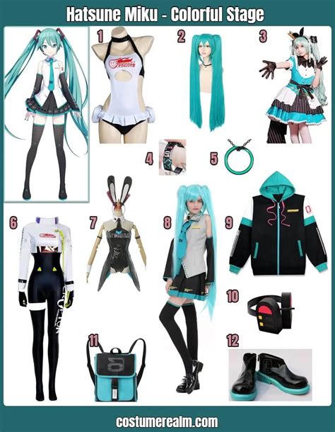 Dress Like Hatsune Miku Cosplay Halloween Costume Guide