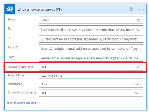Email Attachment Nested PDF File Power Automate Power GI