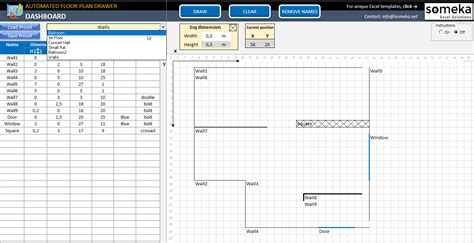 Using Excel To Draw A Floor Plan Viewfloor Co