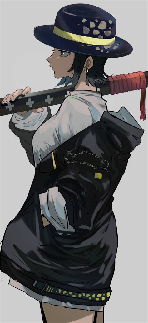 Trafalgar Law And Law Chan One Piece Drawn By Chacoma Danbooru