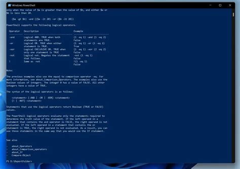 Powershell Or Operator Explained Syntax And Examples Itechguides