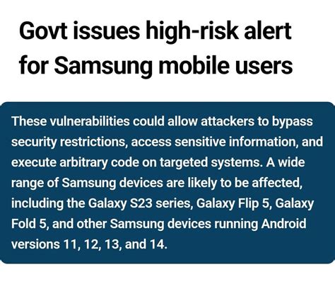 Vulnerability Samsung Members