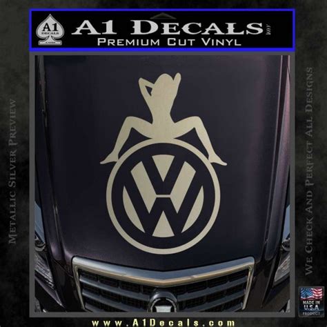 Sexy VW Decal Sticker A1 Decals