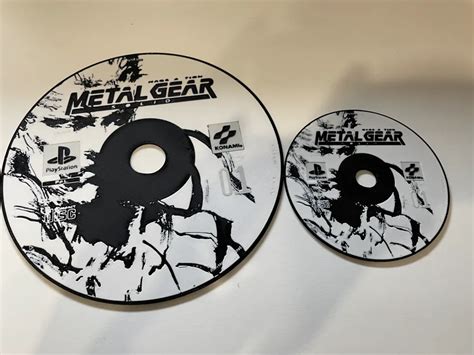 Metal Gear Solid Psx Cd Wall Art By Sajmon162 Makerworld
