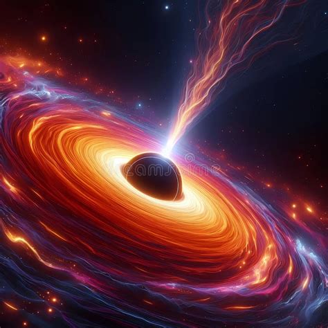 Astronomy Rotating Black Hole Stock Illustration Illustration Of Event Energy 338084854