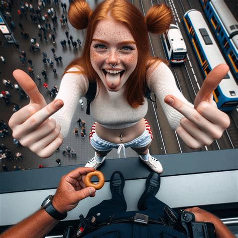 Cop Trying To Persuade A Girl Not To Commit Suicide By Offering Her A