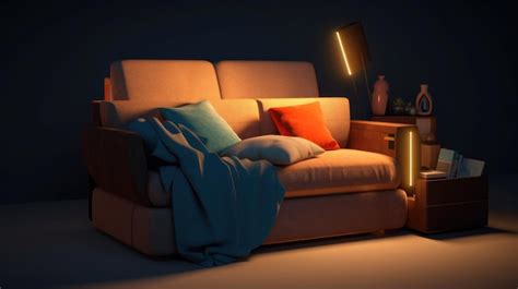 Premium Ai Image Loveseat