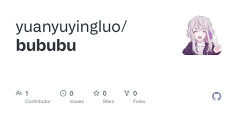 Github Yuanyuyingluobububu