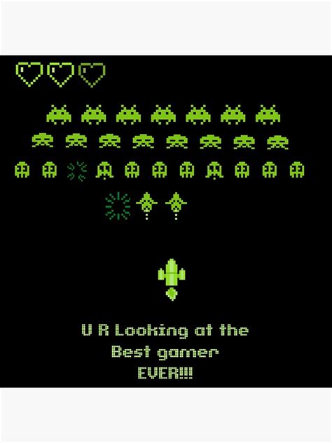 Best Gamer Ever Poster For Sale By Krystar Redbubble