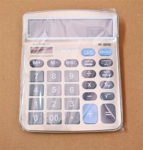 Plastic Oreva Calculator At Rs 550 In Muzaffarpur Id 6608394 Time Traders