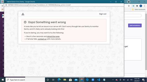 Onpremise Integration With Github Issue On Premise Sentry
