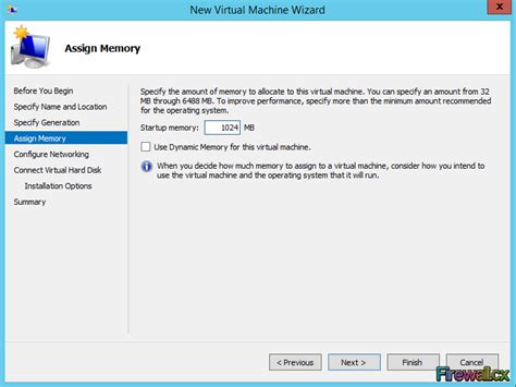 Creating A Virtual Machine In Windows Hyper V Configuring Virtual Disk Virtual Switch