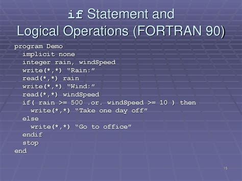 Introduction To Fortran Ppt Download