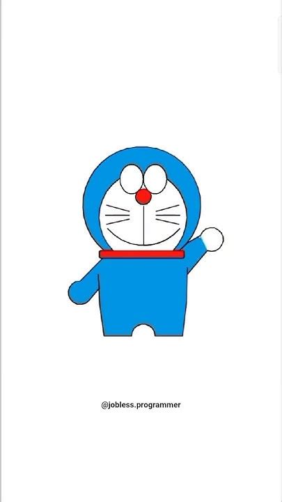 Draw Doraemon 🐱 Using Python Turtle Python Youtube