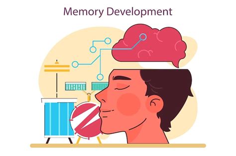 Premium Vector Memory Development As A Positive Effect Of Playing Drums Male Character Premium Vector Memory Development As A Positive Effect Of Playing Drums Male Character