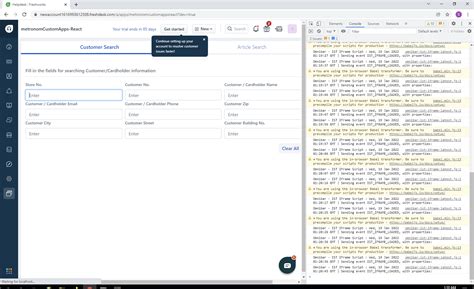Screen Flickers When Testing A React Based App Locally App Platform Freshworks Developer