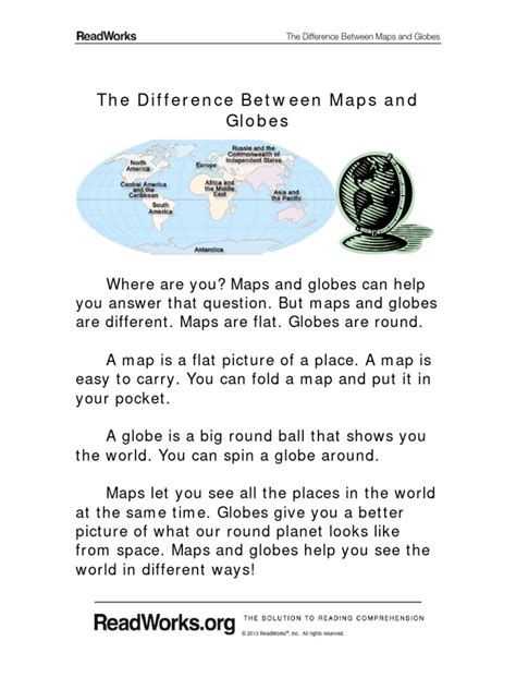 470 The Difference Between Maps Globes Download Free Pdf Map