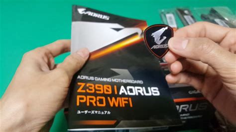 Z390 Mini Itx Aorus Pro Wifi Unboxing Youtube