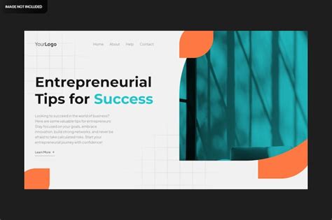 청중 비즈니스 랜딩 페이지 디자인 트렌드 템플릿 및 Ui 키트 사로잡기 프리미엄 벡터