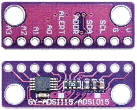 ADS1015 I2C Analog Input Module 4 12 Bit Analog Inputs Othermod