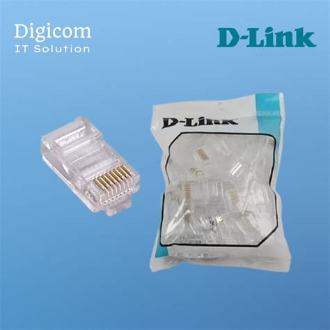 Jual Konektor Rj D Link Cat Pack Pcs Shopee Indonesia