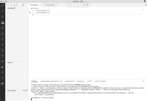 basic debugging doesn t work from v2022 10 0 · issue 1224 · microsoft