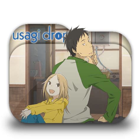 Usagi Drop Folder Icon By Ainokanade On Deviantart