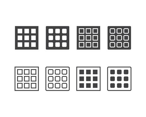 Hamburger Menu Icon Buttons For Website Ui Navigation Mobile App Presentation Design