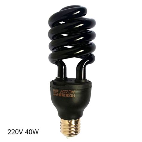 Black Light Bulb Effect