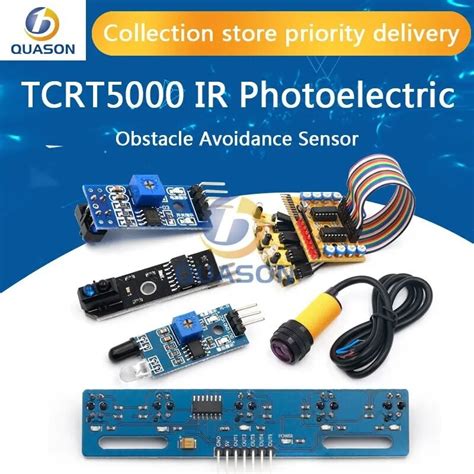 Tcrt5000 Ir Infrared Line Track Follower Sensor Tcrt5000l Obstacle Avoidanc For Arduino Avr Arm