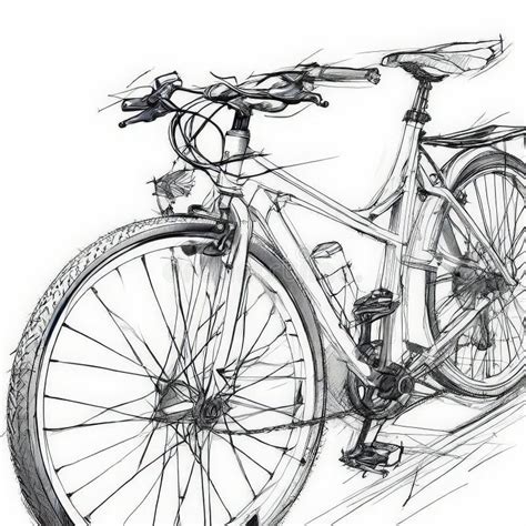 The Ai Image Generator Bicycle On A Country Road Stock Illustration Illustration Of Cycling