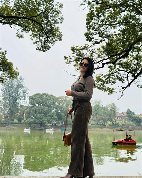 Shristi Bhusal Beauty And Tranquility Instagram