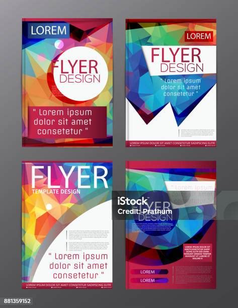 다각형 브로셔 전단지 비즈니스 교육 프레 젠 테이 션 편집 가능한 벡터 일러스트 레이 션 잡지 표지 브로슈어 서식 파일 디자인