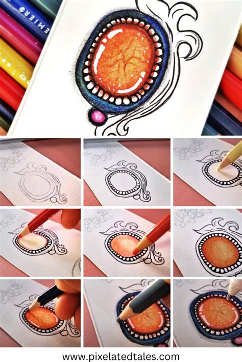 How To Draw D Zentangle Gems Art Tutorial Hobby In Gems Art Gem Drawing Jewel Drawing