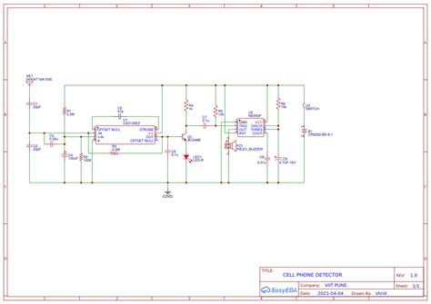 EW SCE Cell Phone Detector Platform For Creating And Sharing Projects OSHWLab