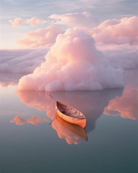 Premium Ai Image Cloud Landscape