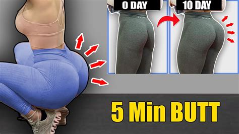 5 Min Perfect Bubble Butt Workout Short Workout In Bed Youtube