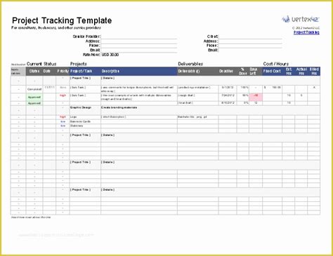 Free Excel Contract Management Template Of Download A Free Project