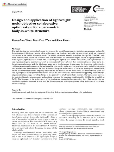Design And Application Of Lightweight Multi Objective Collaborative