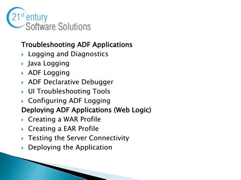 Ppt Oracle Adf Training Powerpoint Presentation Free Download Id