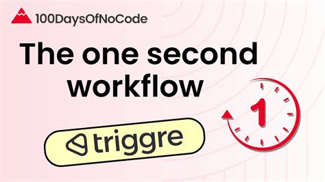 Create A Workflow With 1 Click Using Triggre Youtube