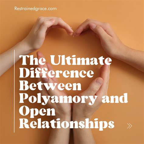The Ultimate Difference Between Polyamory And Open Relationships