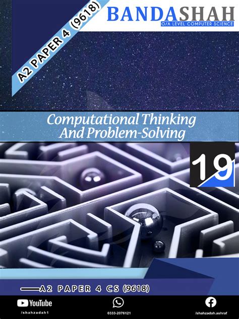 41 Computational Thinking And Problem Solving Pdf Pointer Computer Programming Queue