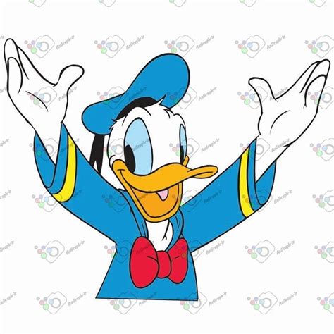 وکتور دانلد داک کد 11209 عکس گراف
