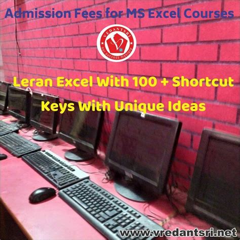 About Ms Excel Course Duration Scope Fees Syllabus