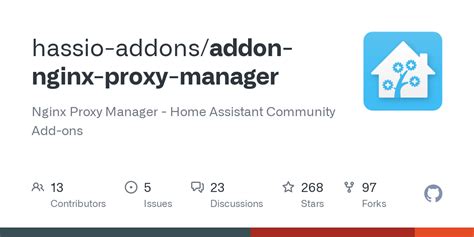 Issues · Hassio Addonsaddon Nginx Proxy Manager · Github