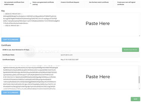 How To Install An SSL Certificate On DirectAdmin KnownHost