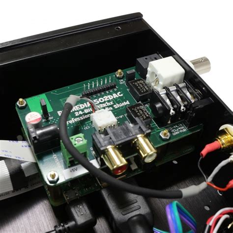 RaspTouch DAC Streamer Digital Analog PCM Audiophonics