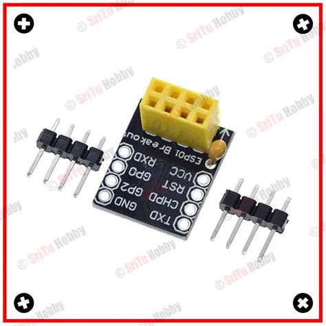 ESP8266 ESP 01 ESP 01S Serial Breadboard Adapter SriTu Hobby